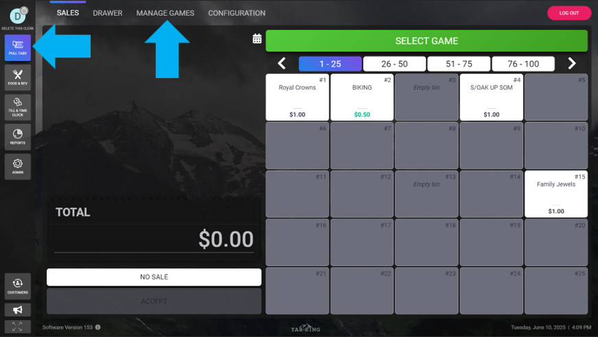 Importing Games From a Flash Drive